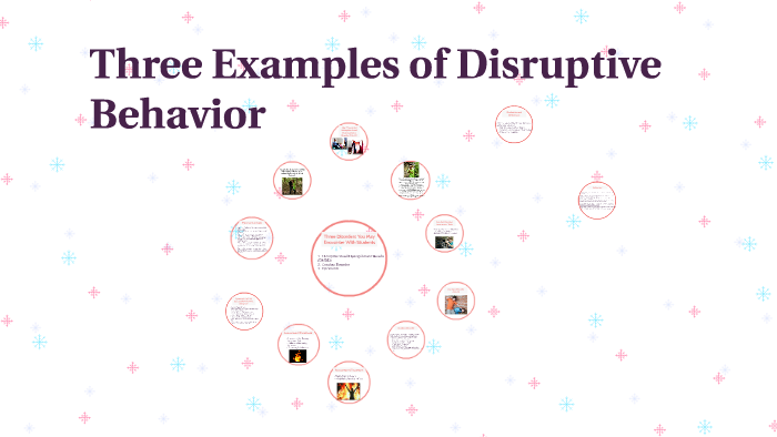 Three Examples of Disruptive Behavior by Stephanie Weeks on Prezi