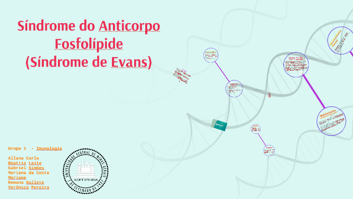 Síndrome do Anticorpo Fosfolípide (Síndrome de Evans) by Gabriel Simões ...