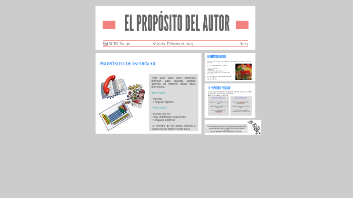 EL PROPÓSITO DEL AUTOR by ZAID GLEZ on Prezi
