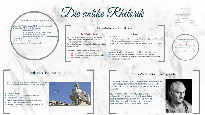 Die antike Rhetorik by Nuziii Vuci on Prezi