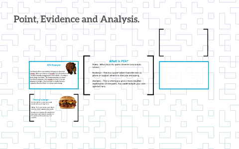 Point, Evidence, Analysisi by Roia McHugh on Prezi