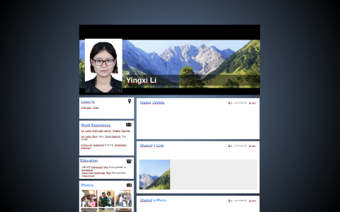 Yingxi Li by Li Ending on Prezi
