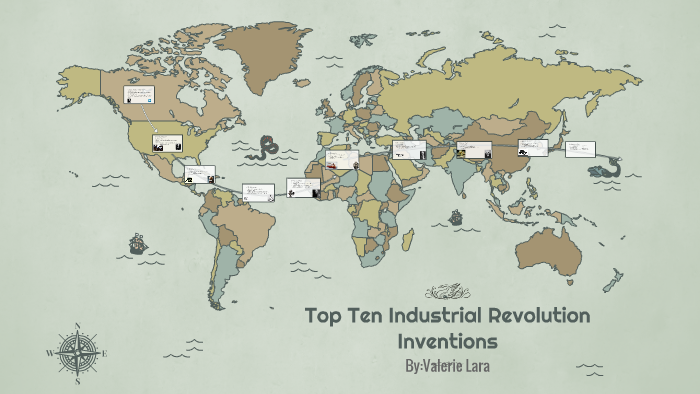 Top Ten Industrial Revolution Inventions by Valerie Lara