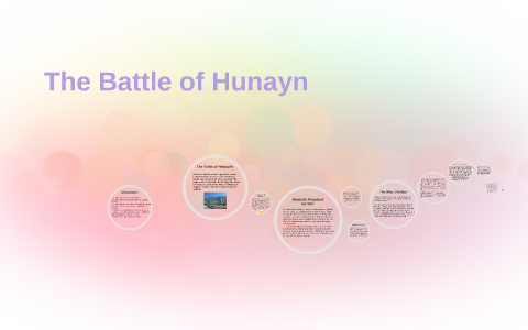 The Battle of Hunayn by Lena Tee on Prezi