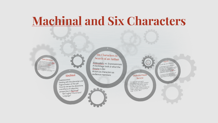 Machinal and Six Characters by Margot Connolly on Prezi
