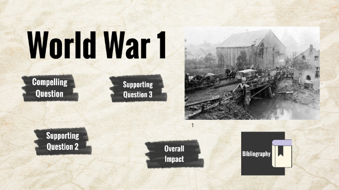 World War 1 Inquiry Project by Jordan Blunschi on Prezi