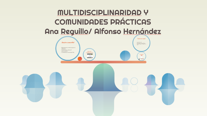 MULTIDISCIPLINARIEDAD Y COMUNIDADES PRÁCTICAS by Alfonso Hernández ...