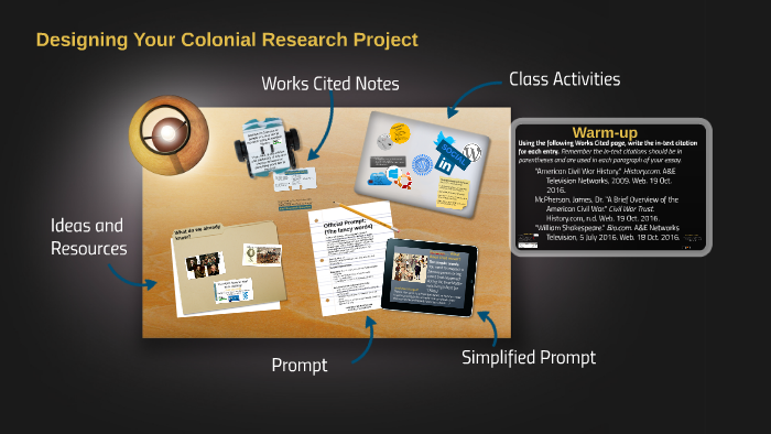 Designing Your Colonial Research Project by Kelley Dutra on Prezi