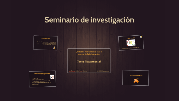 Seminario de investigación by Lizbeth Brito Medina on Prezi