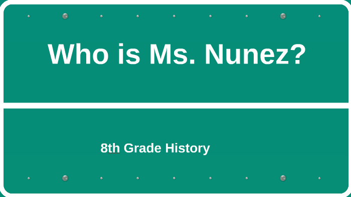 Who is Ms. Stang? by april stang on Prezi