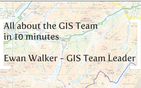 All about the GIS team in 10 minutes by Ewan Walker on Prezi