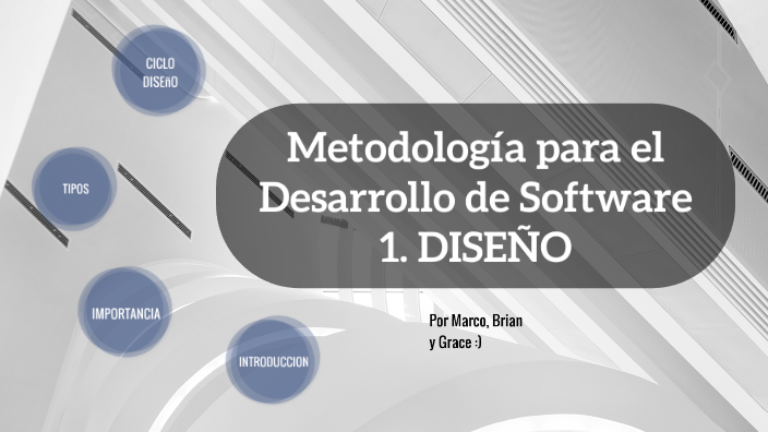 Metodologia para el desarrollo de Software en DISEÑO by Grace Godinez ...