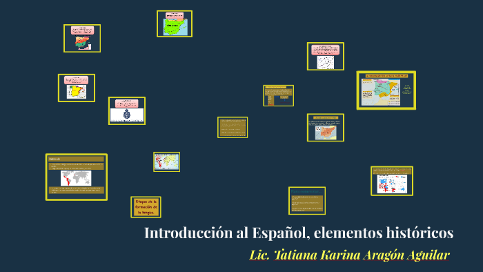 Introducción al Español, elementos históricos by Tatiana Aragón on Prezi
