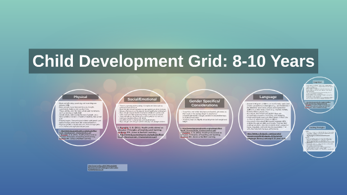 8-10 Child Development by Hailey Fielden