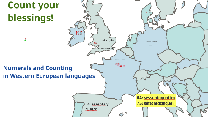 Numerals and Counting in Western European Languages by Robert Henneberg ...