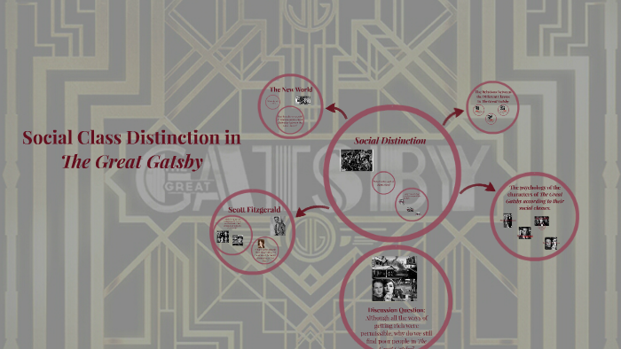Social Class Distinction in the Great Gatsby by Bara'ah Al-Aareqe on Prezi