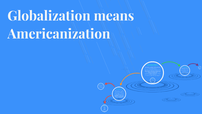 Globalization means Americanization by Claire Stevenson on Prezi