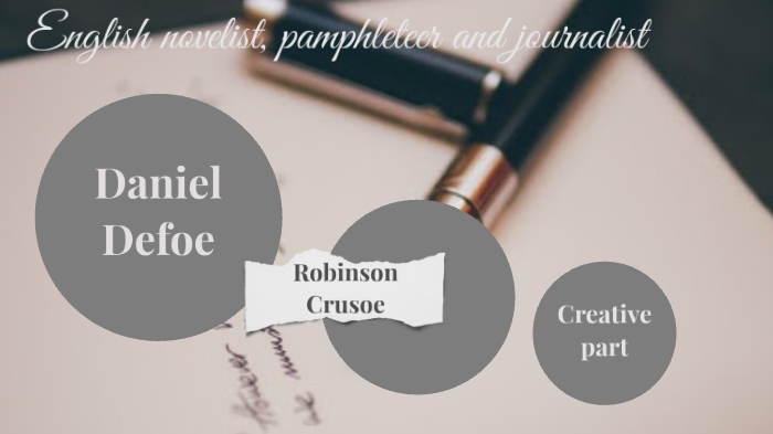 Daniel Defoe by Damaris Petrila on Prezi