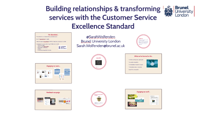The Customer Service Excellence Standard at Brunel University London by ...
