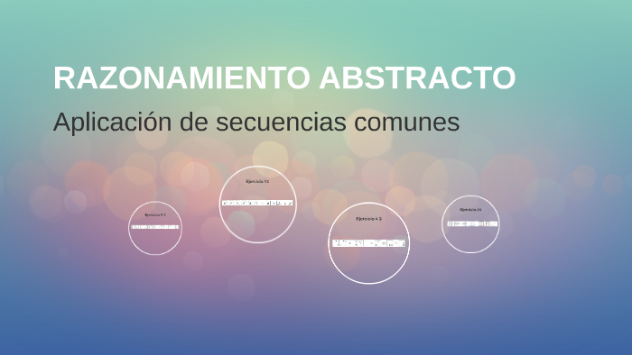 RAZONAMIENTO ABSTRACTO by Guillermo Calvache on Prezi