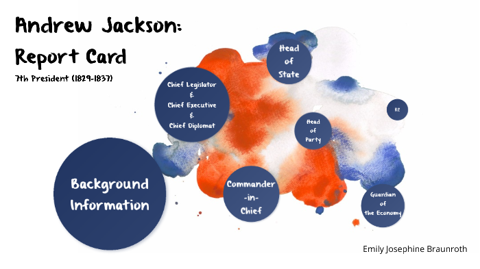 Andrew Jackson: Report Card by Emily Braunroth on Prezi