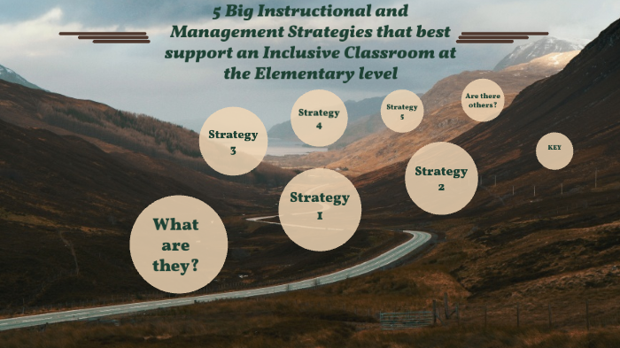 5 Big Instructional and Management Strategies that best support an ...
