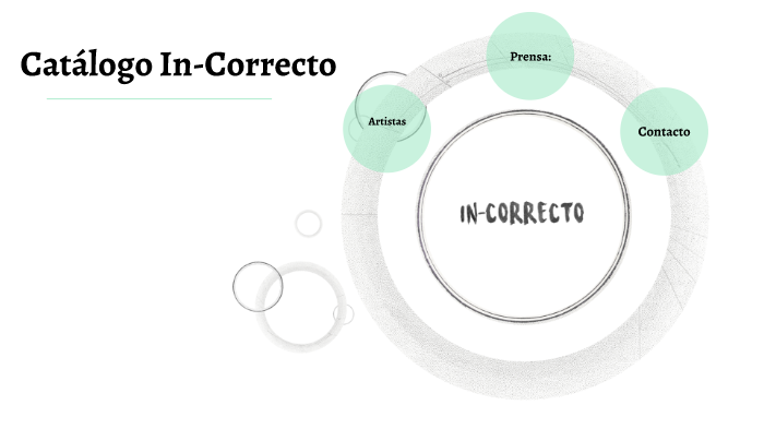 Catálogo Sello In-Correcto by Santiago Álvarez Méndez on Prezi