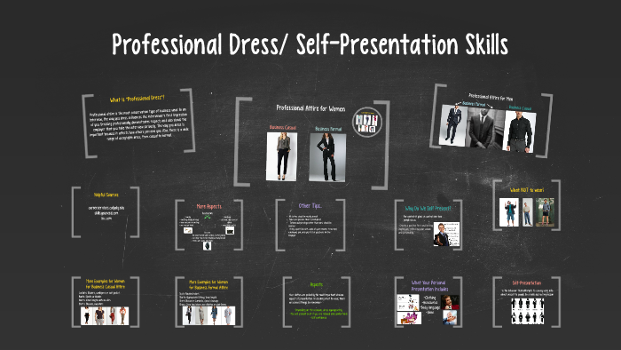 Professional Dress/ Presentation Skills by Satieria Clowers on Prezi