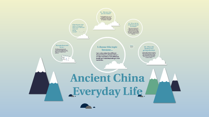 Ancient China - Everyday Life by Emily Lieutier