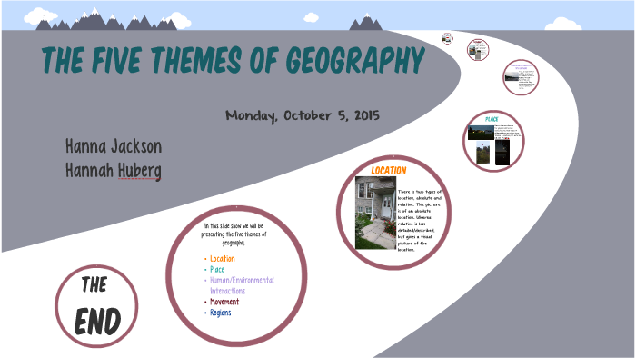 The Five Themes of Geography by Hannah Huberg on Prezi