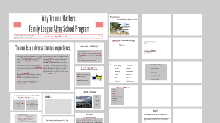 Why Trauma Matters. by Nadja Bentley on Prezi