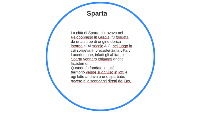 CONFRONTO TRA ATENE E SPARTA by andrea fallani on Prezi
