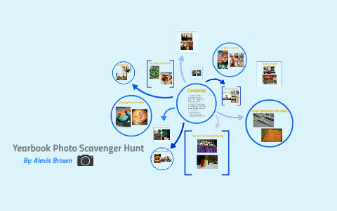 Yearbook Photo Scavenger Hunt by Alexis Brown