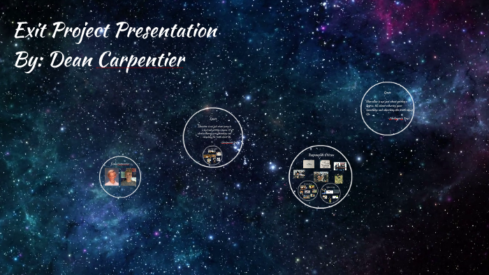 Exit Project Presentation by on Prezi