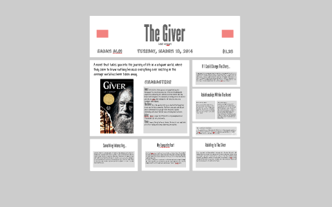 The Giver by Sarah Aloi