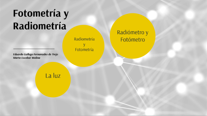 Fotometría y Radiometría by eduardo gallego on Prezi