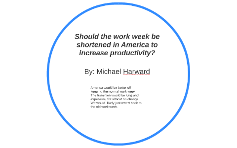 Should America have a shorter work week? by Michael Harward on Prezi