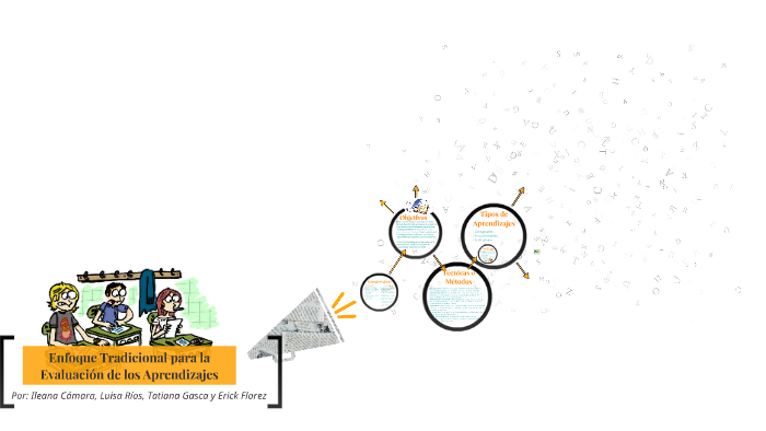 Enfoque Tradicional para la Evaluación de los Aprendizajes by tatiana ...