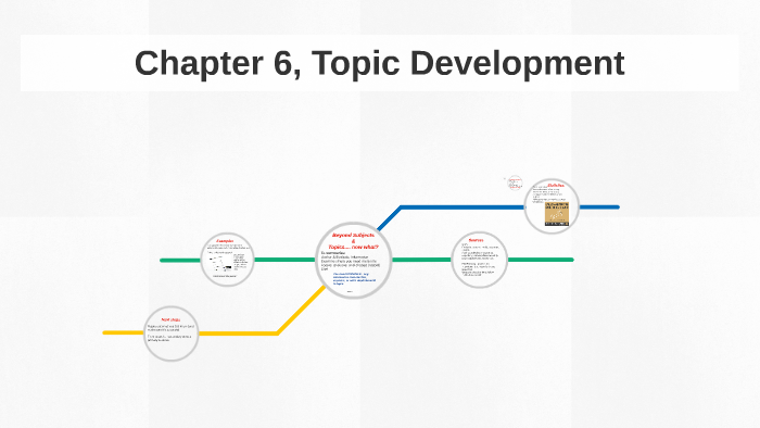 Chapter 6, Topic Development by Sarah Brabbs on Prezi