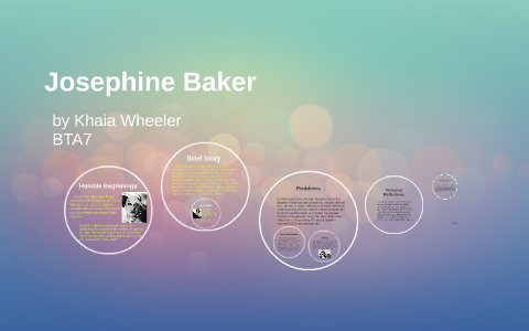 Josephine Baker by khaia wheeler