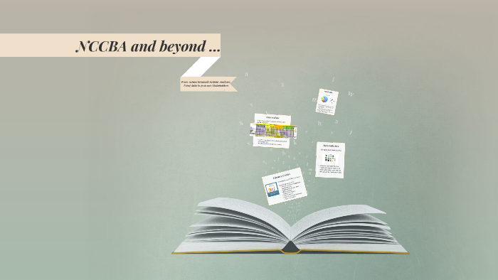 NCCBA and beyond ... by Sharon O'Neill