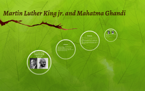 Martin Luther King.jr and Mahatma Gandhi by ovet garcia on Prezi