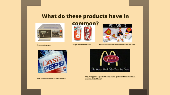 Major Product Failures by Joshua Bynum on Prezi