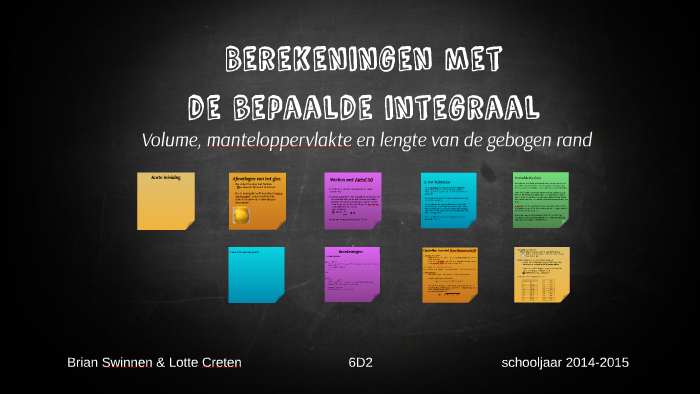 Bepaalde integraal by Lotte Creten on Prezi
