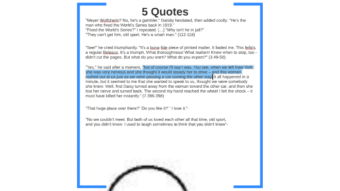5 Quotes by on Prezi