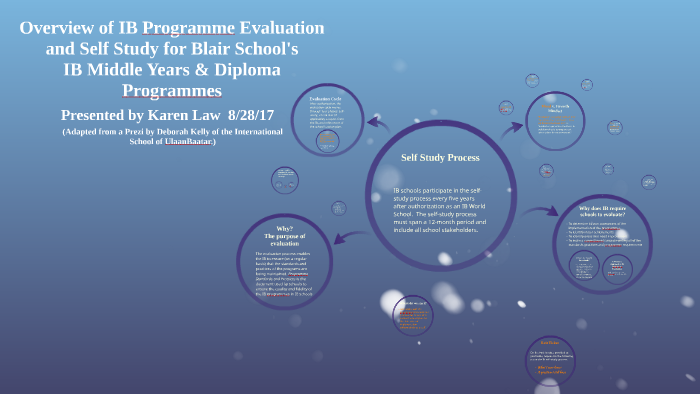 Overview of IB Programme Evaluation and Self Study by Karen Law on Prezi