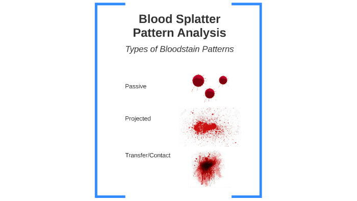 Blood Splatter Pattern Analysis by Mirianny Polanco on Prezi