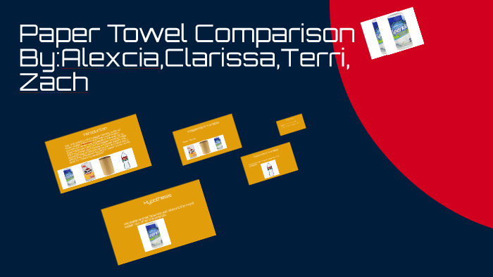 Paper Towel Comparison by Alexcia McGruder on Prezi