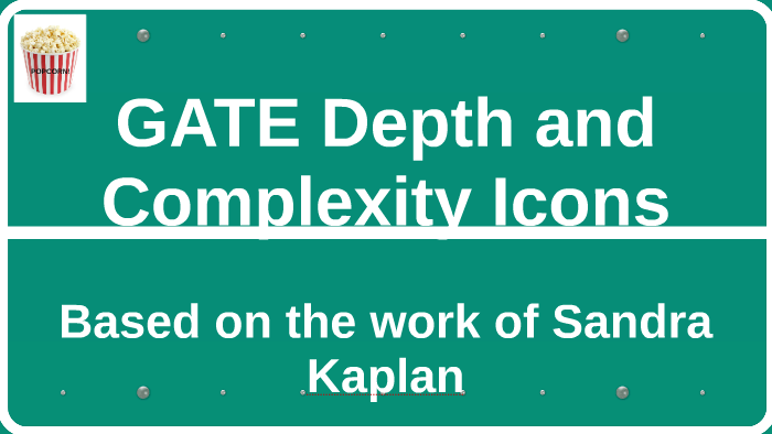 GATE Depth and Complexity Icons by Adrian Corral on Prezi
