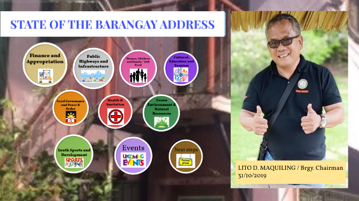 State of the Barangay Address by Alex Niegas on Prezi